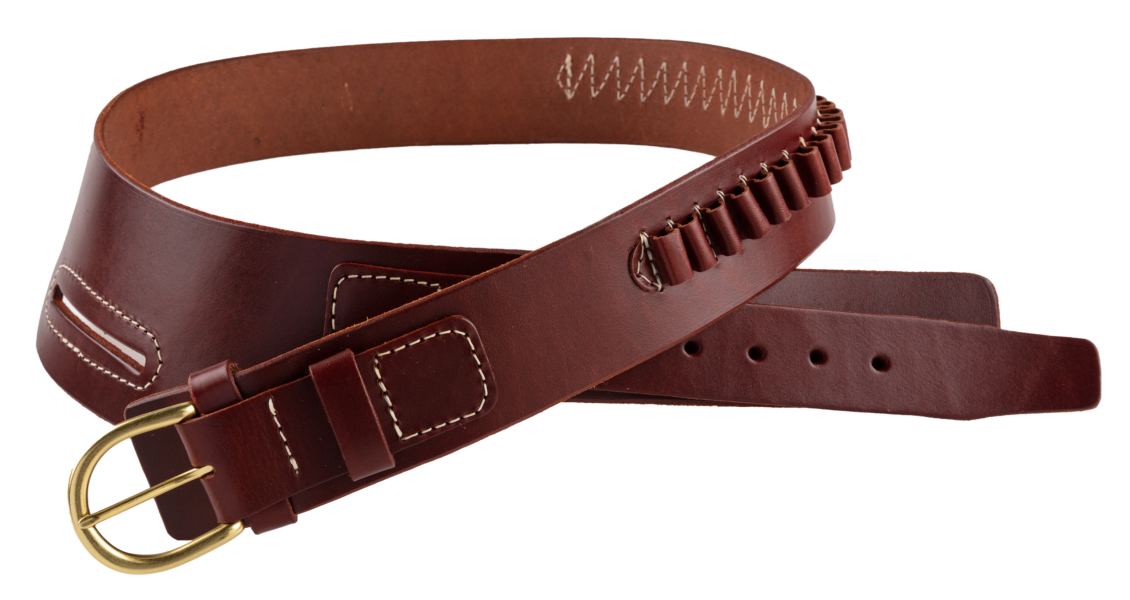 Triple K Wyoming Leather Cartridge Belt - 33"-38" - Right Hand | Cabela's